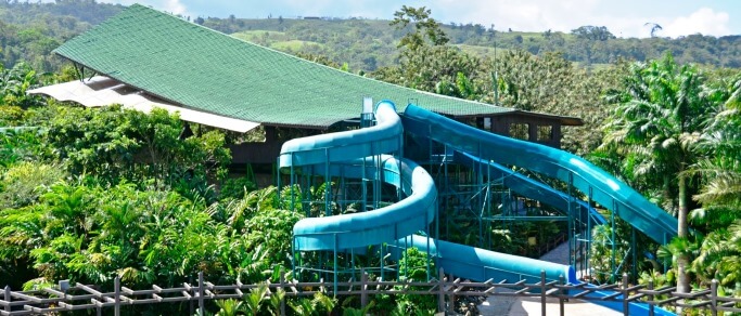 Arenal volcano & Baldi hot springs tour La Fortuna Costa Rica